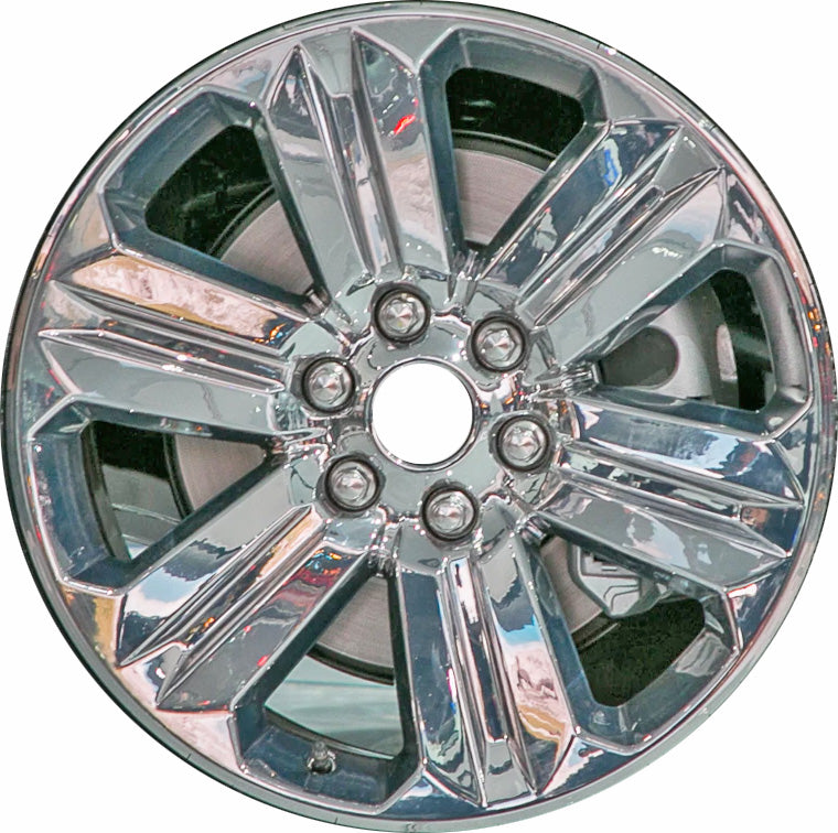 New 20" 2018-2020 Ford F-150 Chrome PVD Replacement Alloy Wheel - 10171 | Factory Wheel Replacement