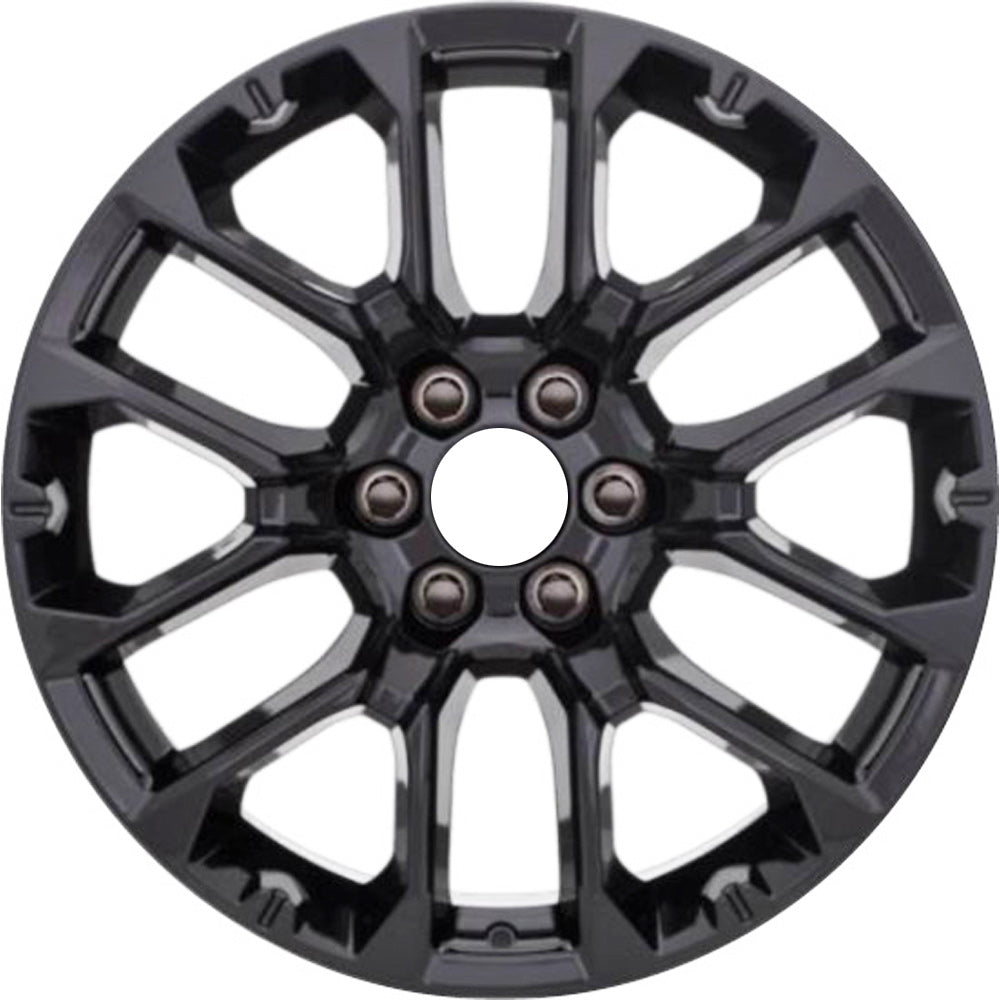 New 22" 2022-2024 Chevrolet Tahoe Black Replacement Alloy Wheel - 14079 ...