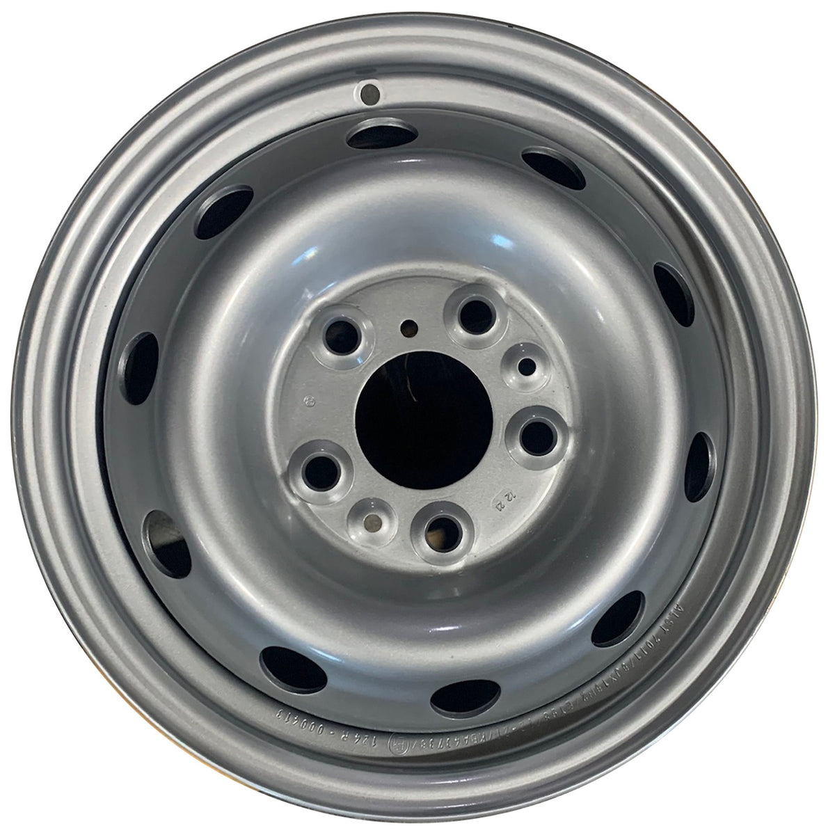 New 16" 2014-2023 Dodge Promaster 3500 Replacement Silver Steel Wheel