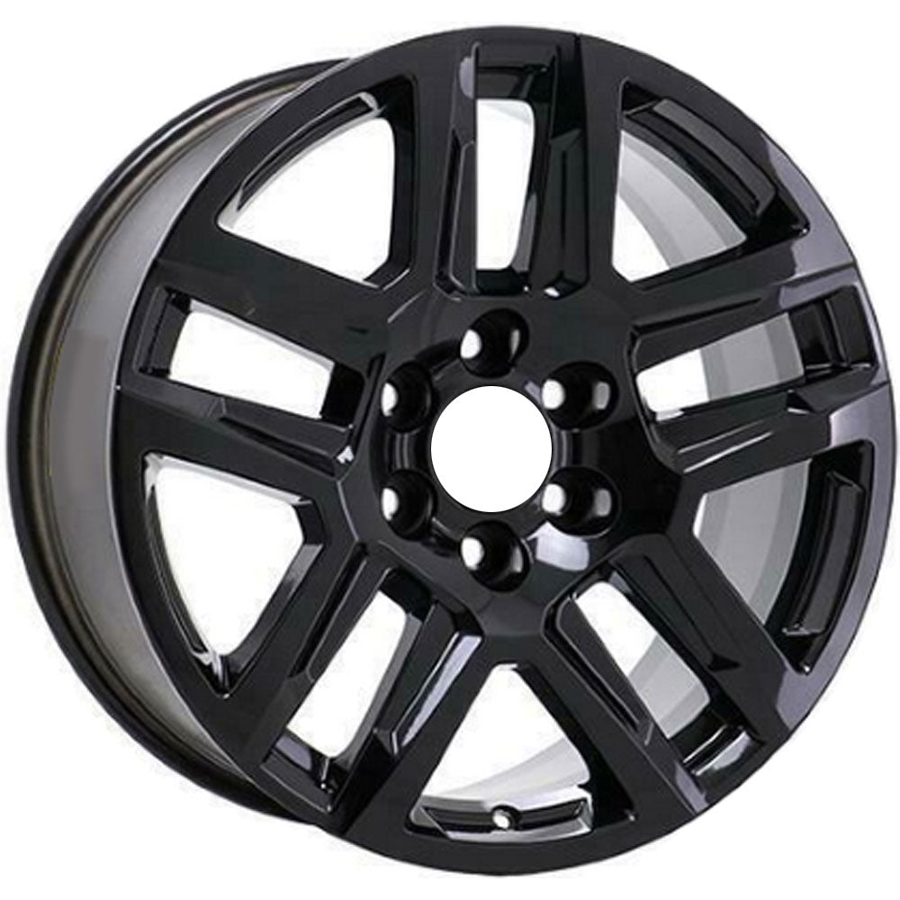 New 20" 2020-2024 Chevrolet Silverado 1500 Gloss Black Replacement ...