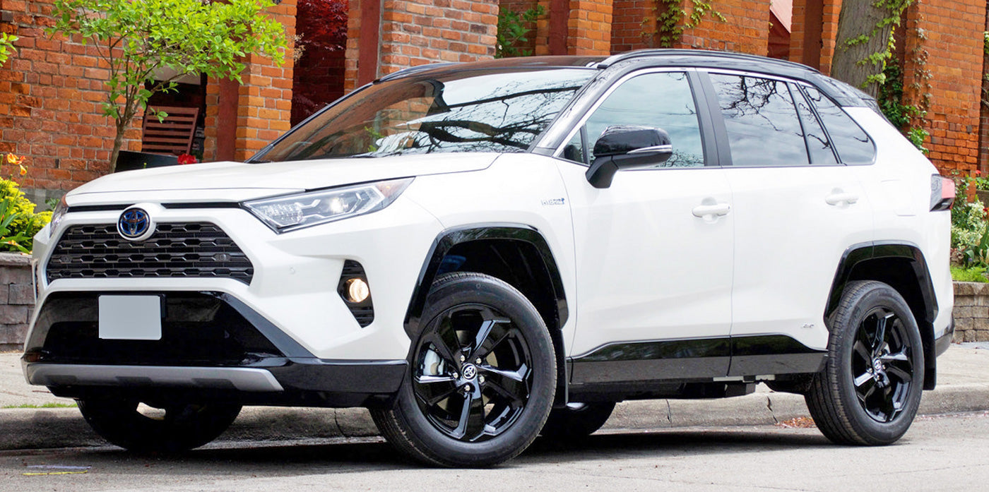 New 18" 2019-2021 Toyota RAV4 Gloss Black Replacement Alloy Wheel ...