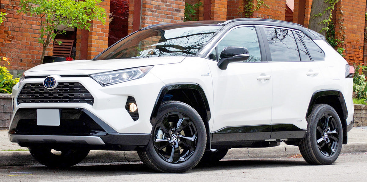 New 18" 2019-2021 Toyota RAV4 Gloss Black Replacement Alloy Wheel ...