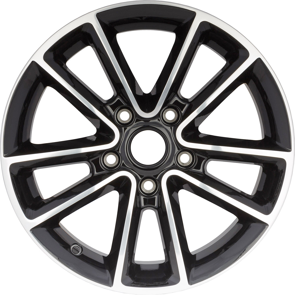 New 17" 2014-2019 Dodge Grand Caravan Polished Black Replacement Alloy ...