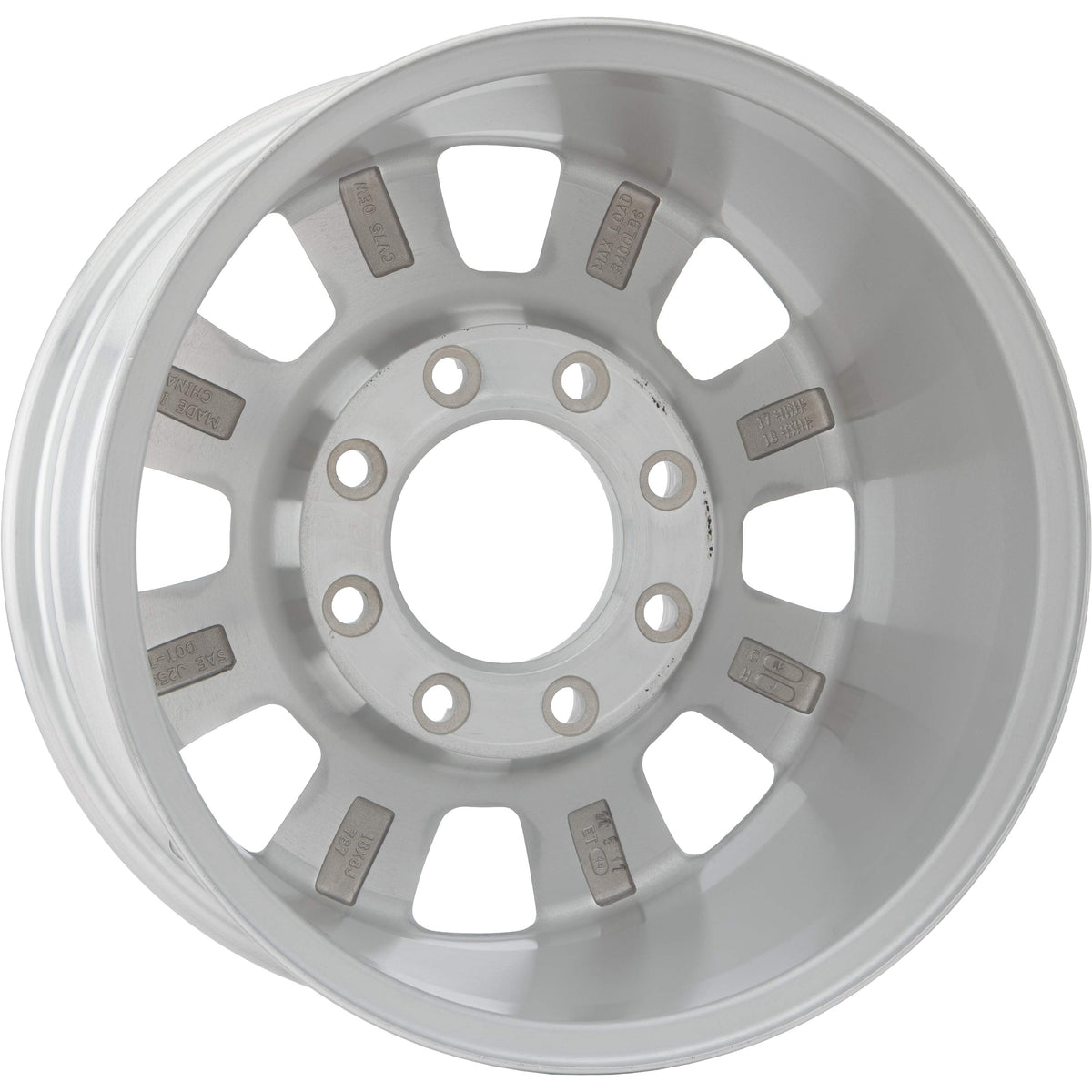 Set of 4 New 18" 2011-2015 Chevrolet Silverado 3500 SRW Polished ...