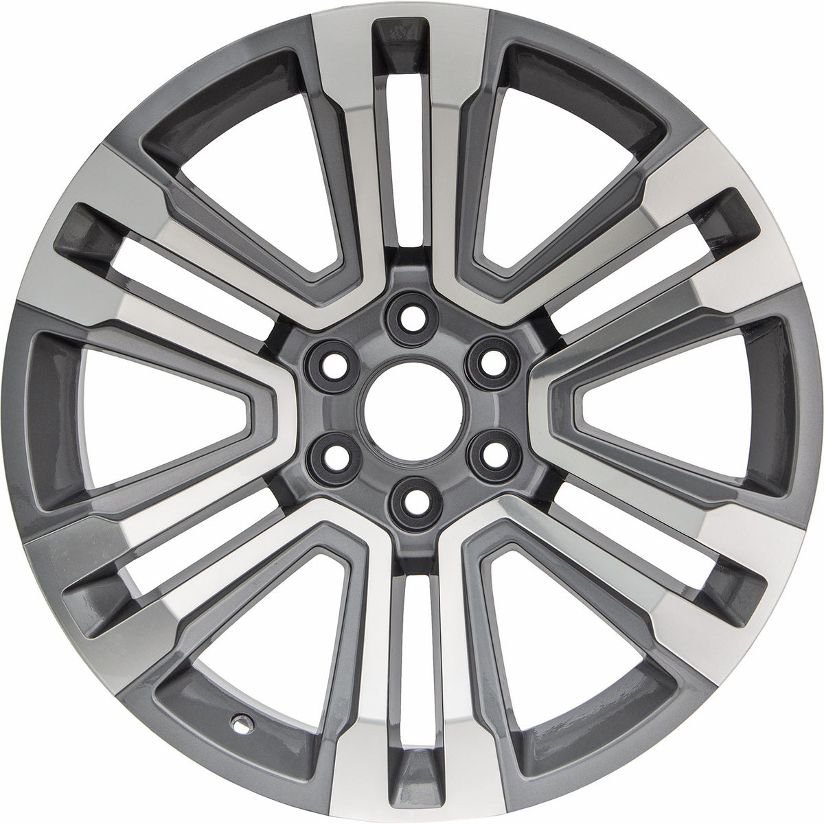 New 22" 2017-2020 GMC Yukon Machine Grey Replacement Alloy Wheel - 5822 ...