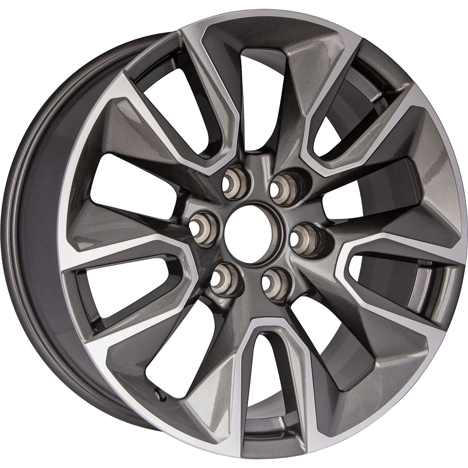 New 20" 2019-2023 Chevrolet Silverado 1500 Machined and Dark Grey ...