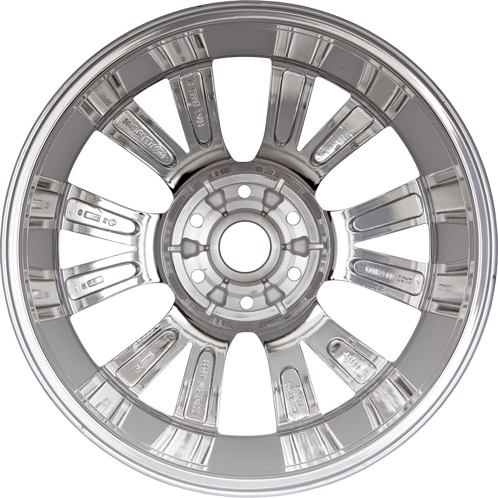 New 20" 2015-2017 Ford F-150 PVD Chrome Replacement Alloy Wheel 10003