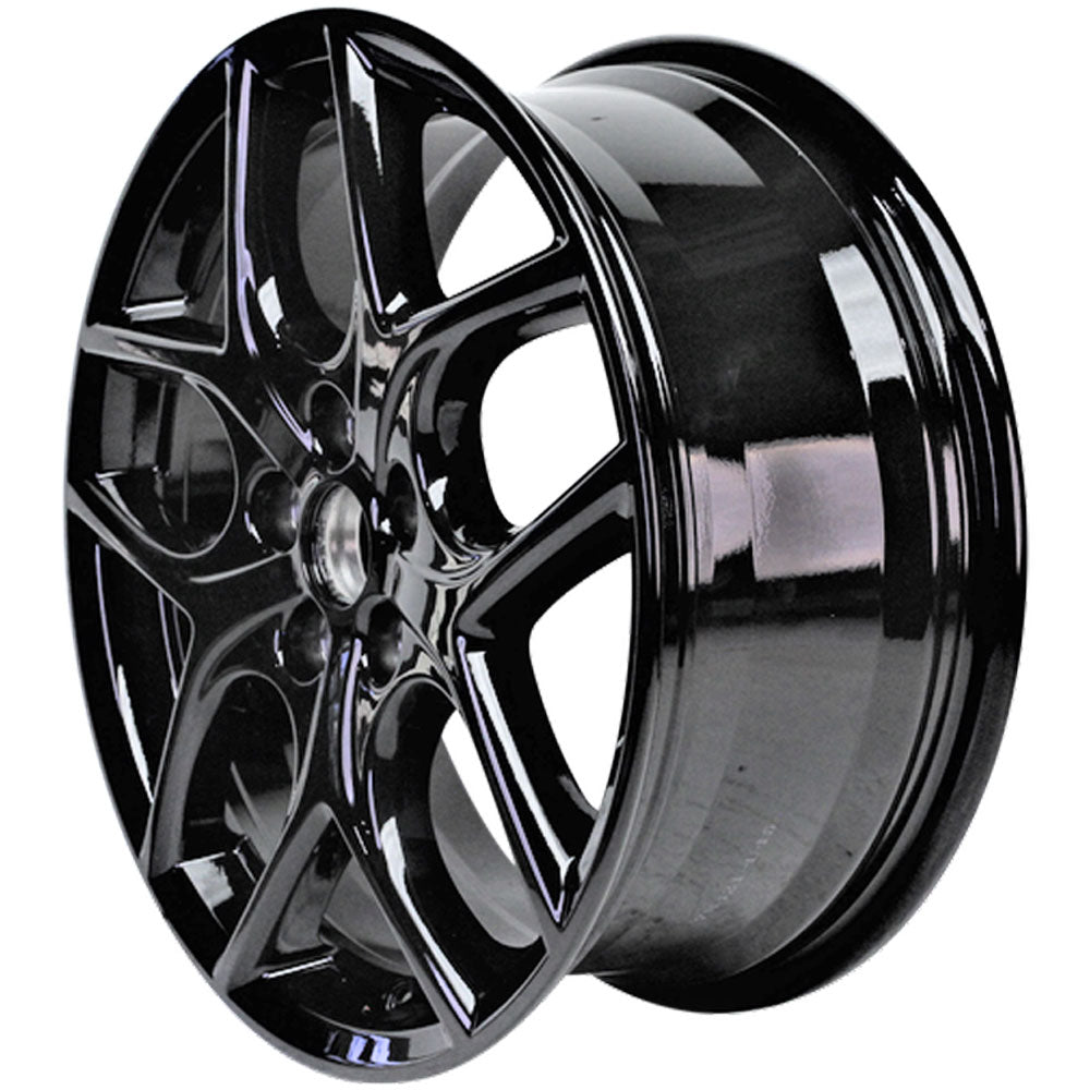 Set of 4 New 17" 2015-2018 Ford Focus Gloss Black Replacement Alloy ...