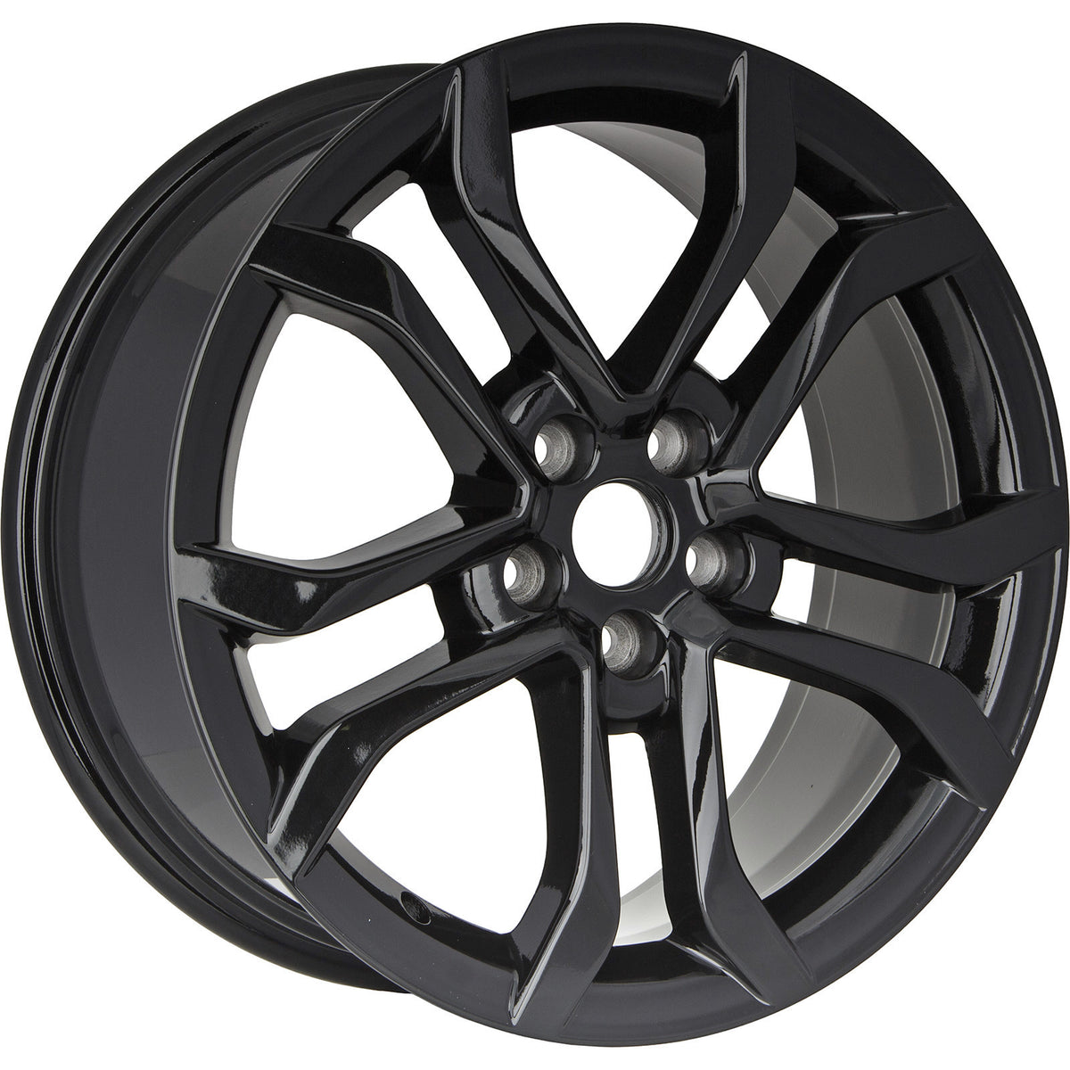 New 18" 2019-2020 Ford Fusion Replacement Gloss Black Alloy Wheel ...