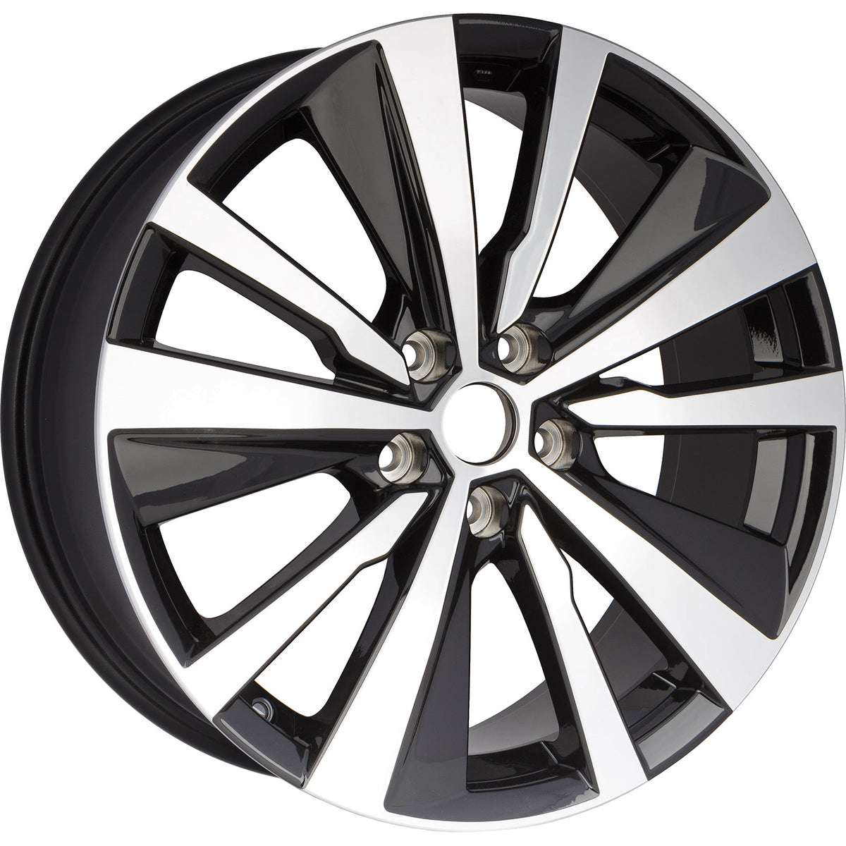 New 19" 2019-2022 Nissan Altima Black Machined Replacement Alloy Wheel ...