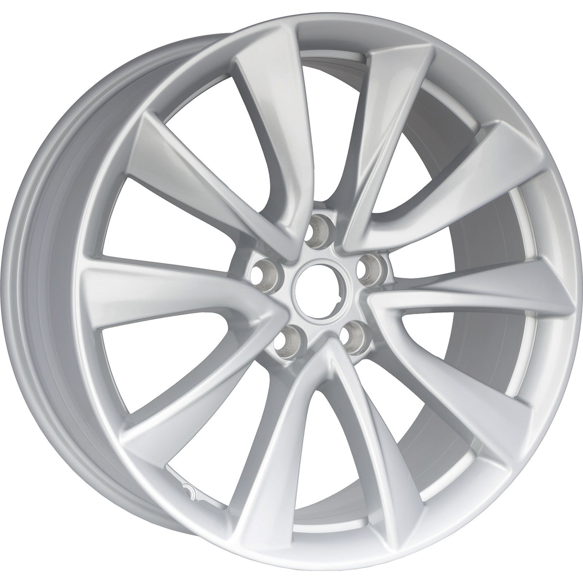 New 19" 2017-2020 Tesla Model 3 Silver Replacement Alloy Wheel - 96231 ...