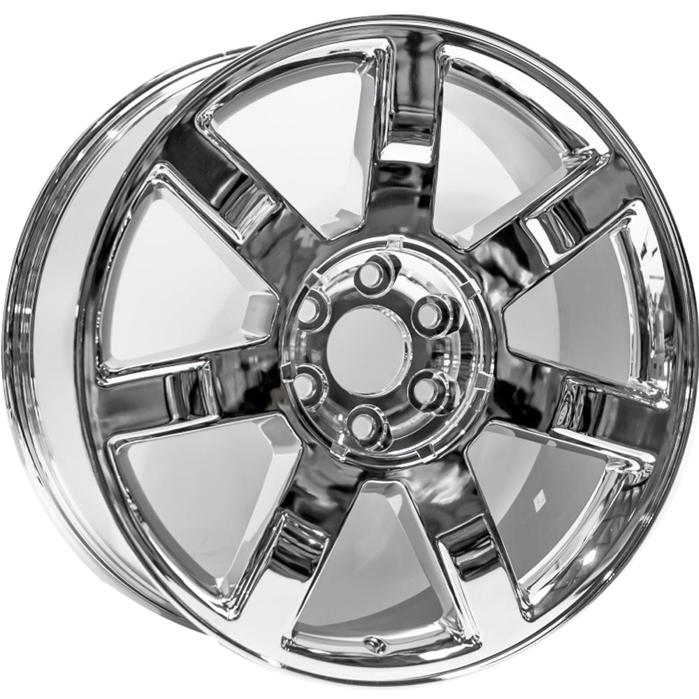 New 22" 2007-2014 Cadillac Escalade Chrome Replacement Alloy Wheel ...