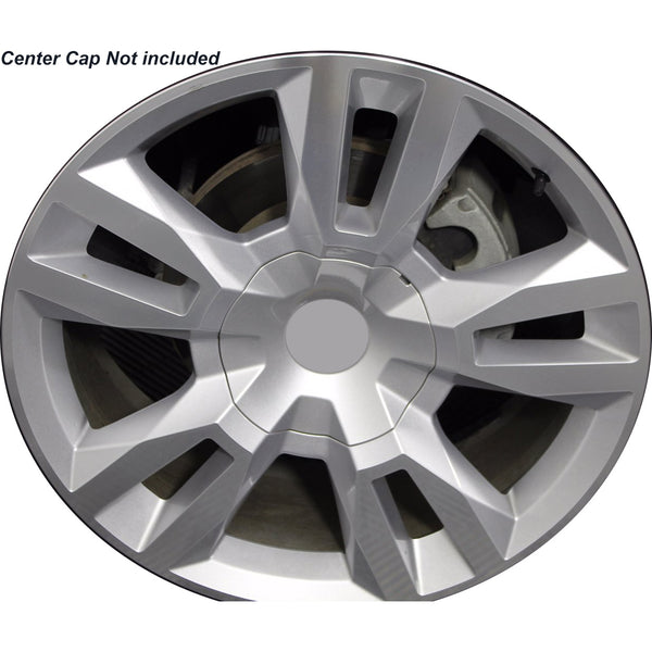 New 22" 2017-2020 Chevrolet Suburban Machined and Silver Replacement ...