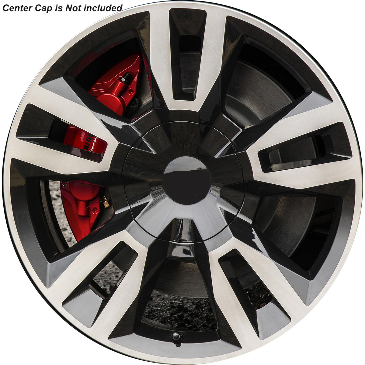 New 22" 2018-2020 Chevrolet Suburban Machined and Black Replacement ...