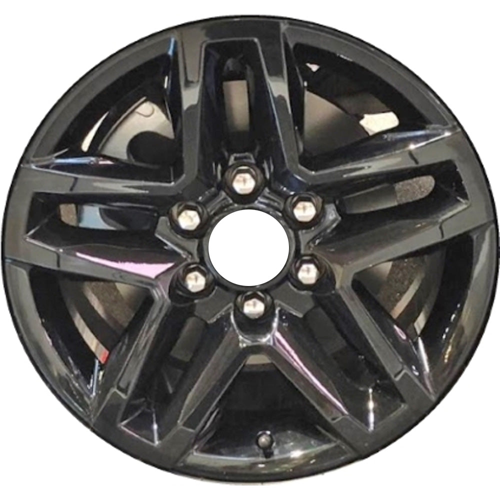 New 18" 2019-2022 Chevrolet Silverado 1500 Black Replacement Alloy ...