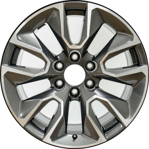 New 20" 2019-2023 Chevrolet Silverado 1500 Machined and Dark Grey ...