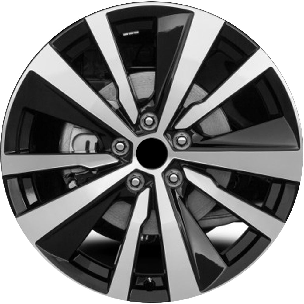 New 19" 2019-2022 Nissan Altima Black Machined Replacement Alloy Wheel ...