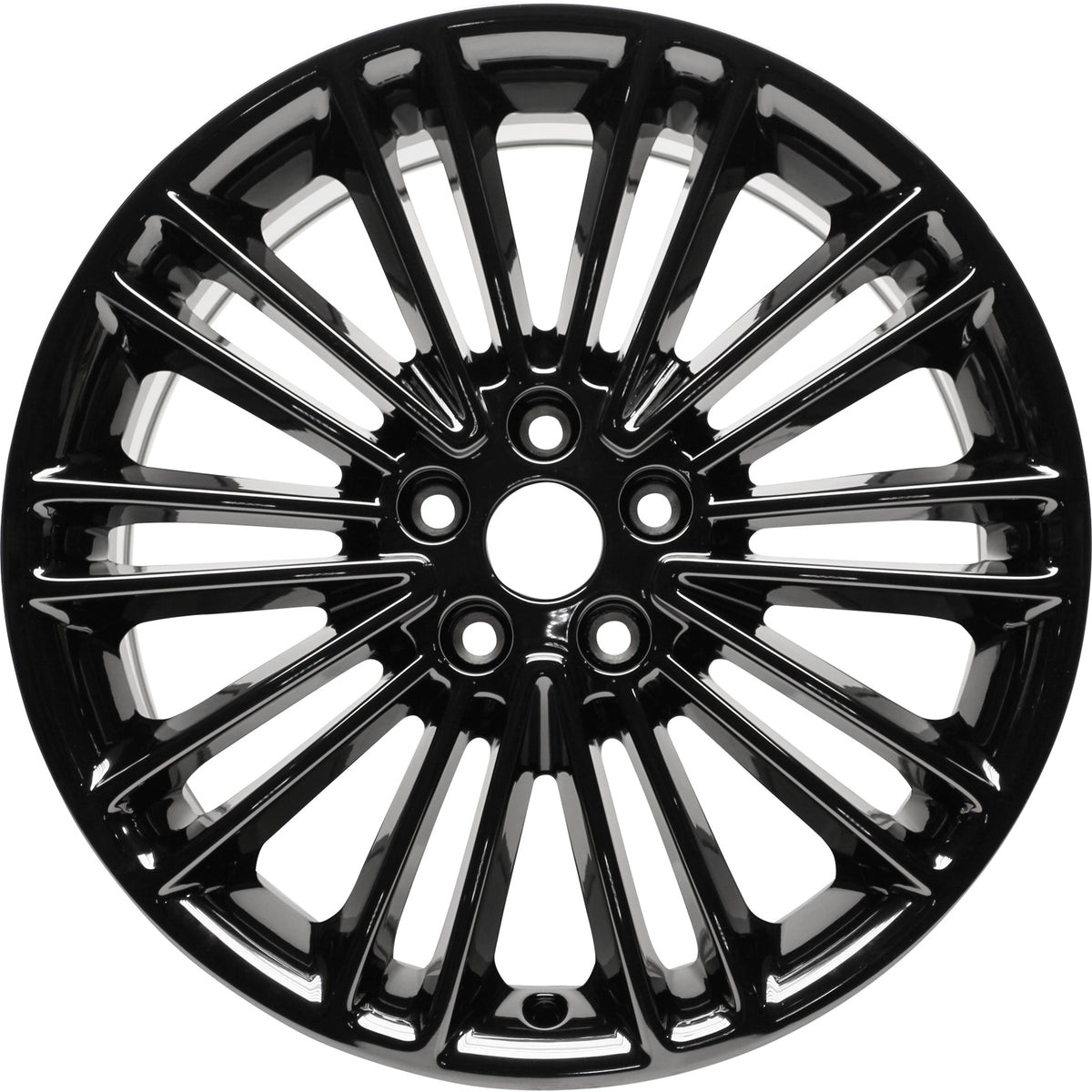 New 18" 2013-2016 Ford Fusion Black Chrome Replacement Alloy Wheel ...