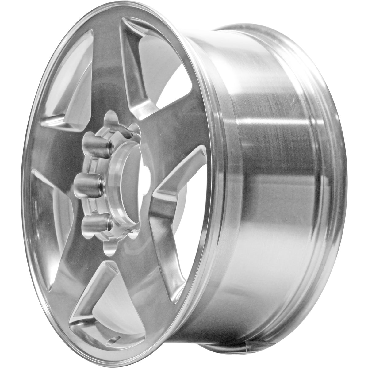 New 20" 2011-2018 GMC Sierra 3500 SRW Replacement Polished Alloy Wheel ...