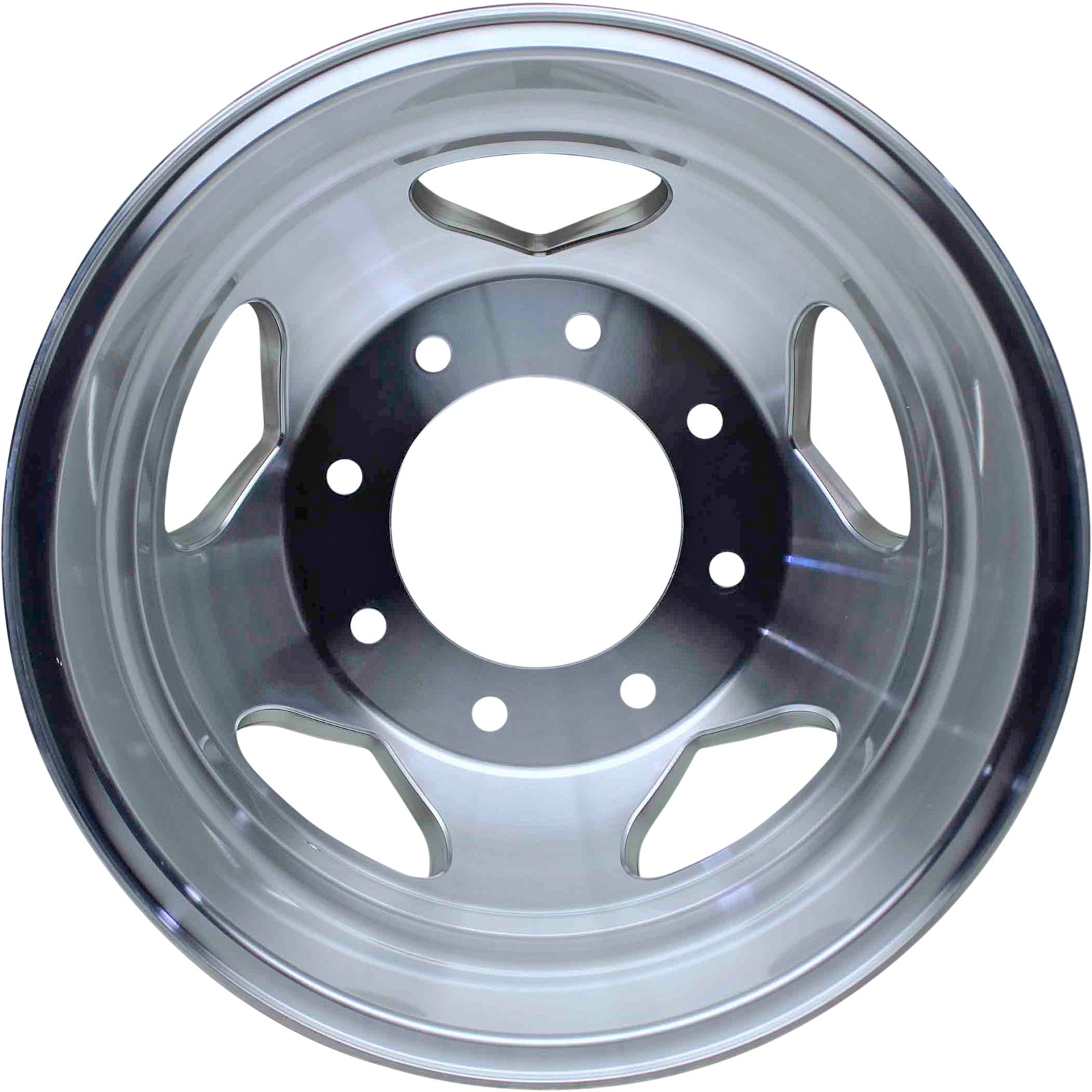 New 17" 2011-2023 Chevy Silverado 3500 DRW Front Polished Dually Wheel