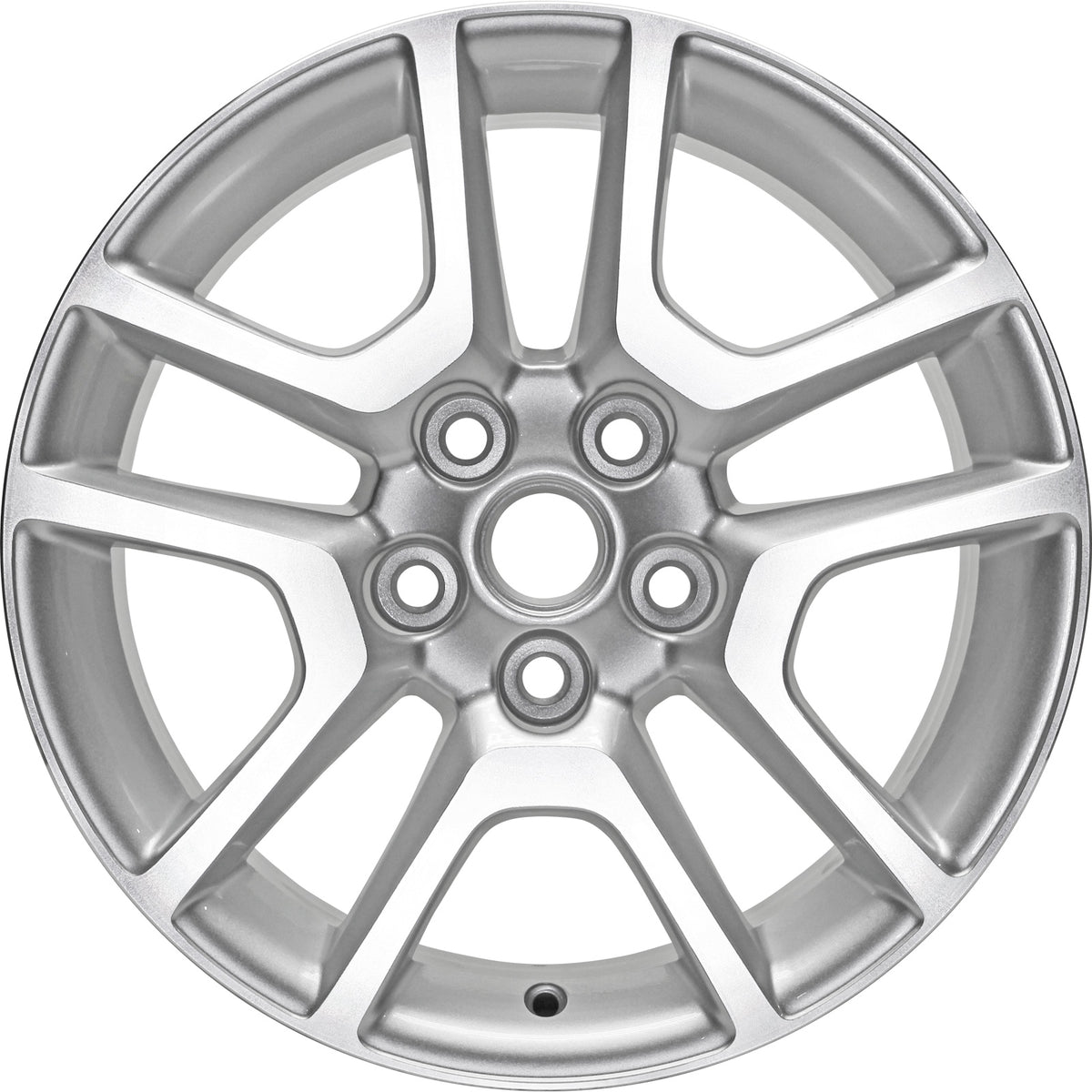 Set of 4 New 17" 2013-2015 Chevrolet Malibu Silver Replacement Alloy ...