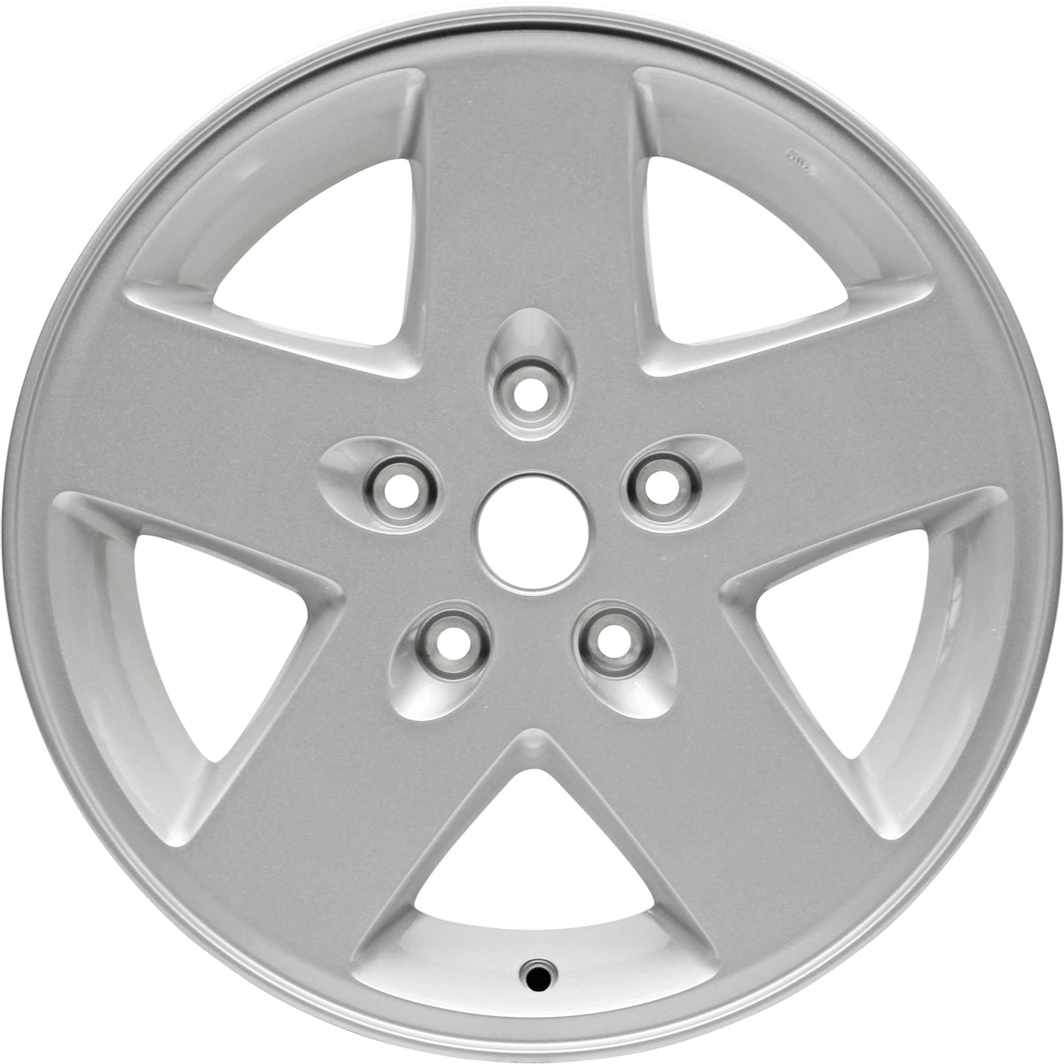 New 17" 2007-2018 Jeep Wrangler JK All Silver Replacement Alloy Wheel ...