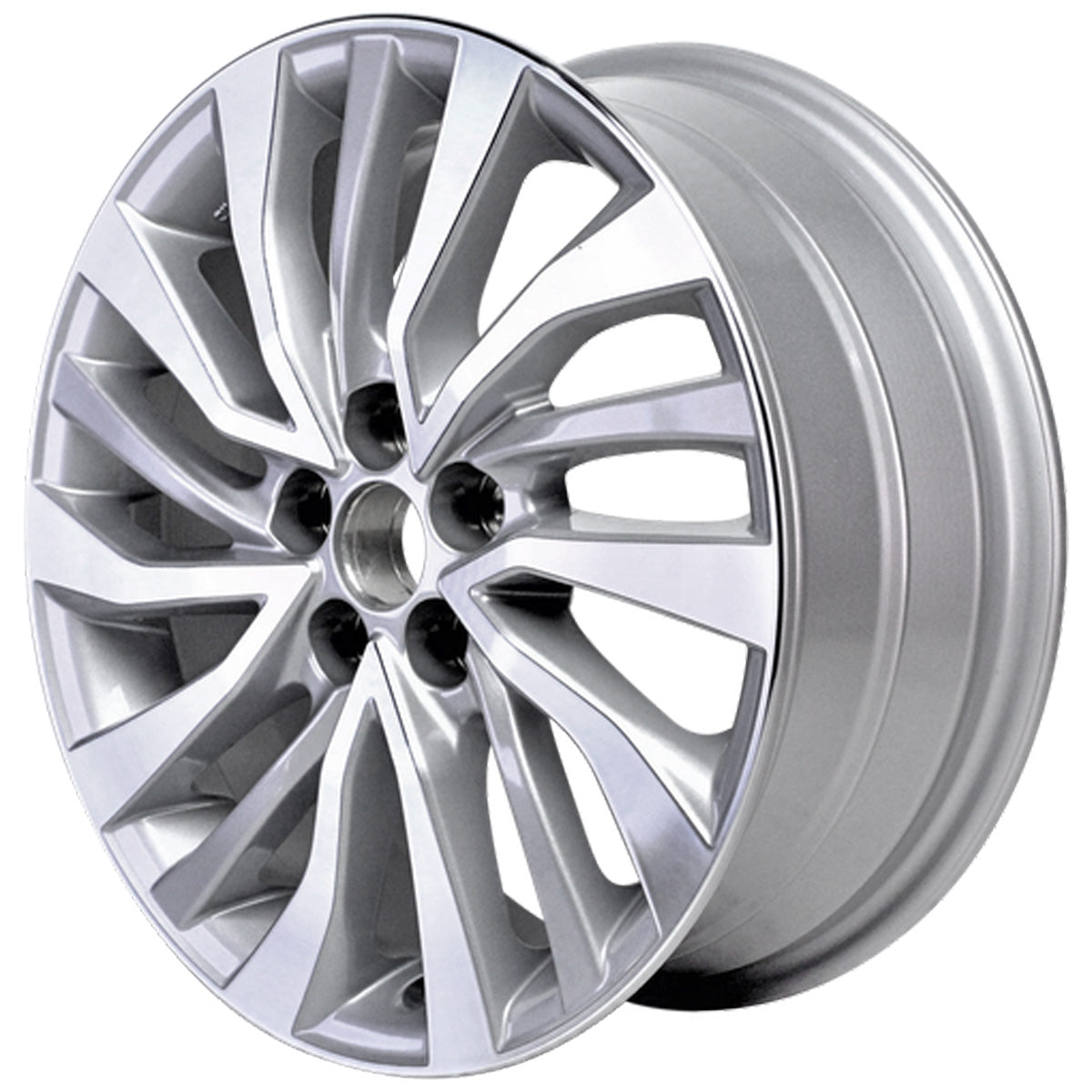 New 16" 2017-2019 Toyota Corolla Machine Silver Replacement Alloy Wheel