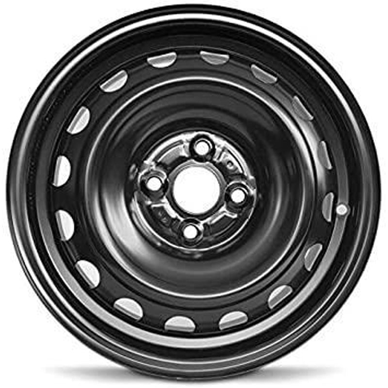 New 15" 2012-2019 Toyota Prius C Black Replacement Steel Wheel - 69608 ...